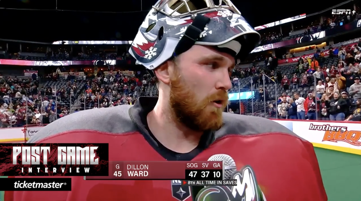 TICKETMASTER POST GAME INTERVIEW DILLON WARD JAN. 20, 2024 - Colorado ...