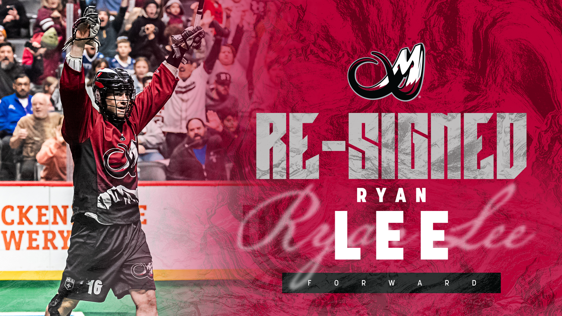 Ryan Lee Returns to LOUD HOUSE via Three-Year Deal - Colorado Mammoth ...