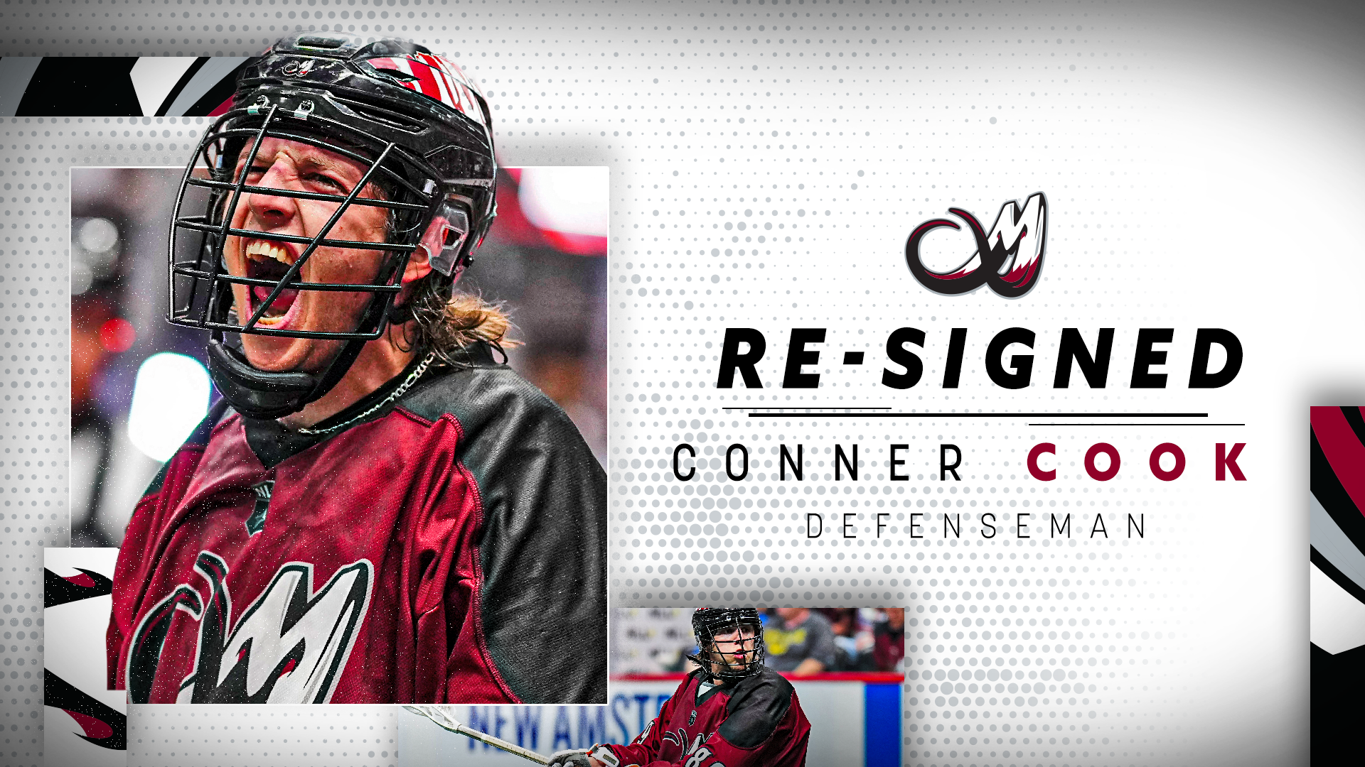Mammoth Re-Sign Defenseman Conner Cook to Two-Year Contract Agreement ...
