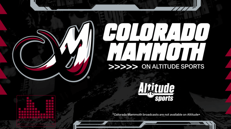 Altitude Sports Announces 2025-26 Colorado Mammoth Broadcast Schedule ...