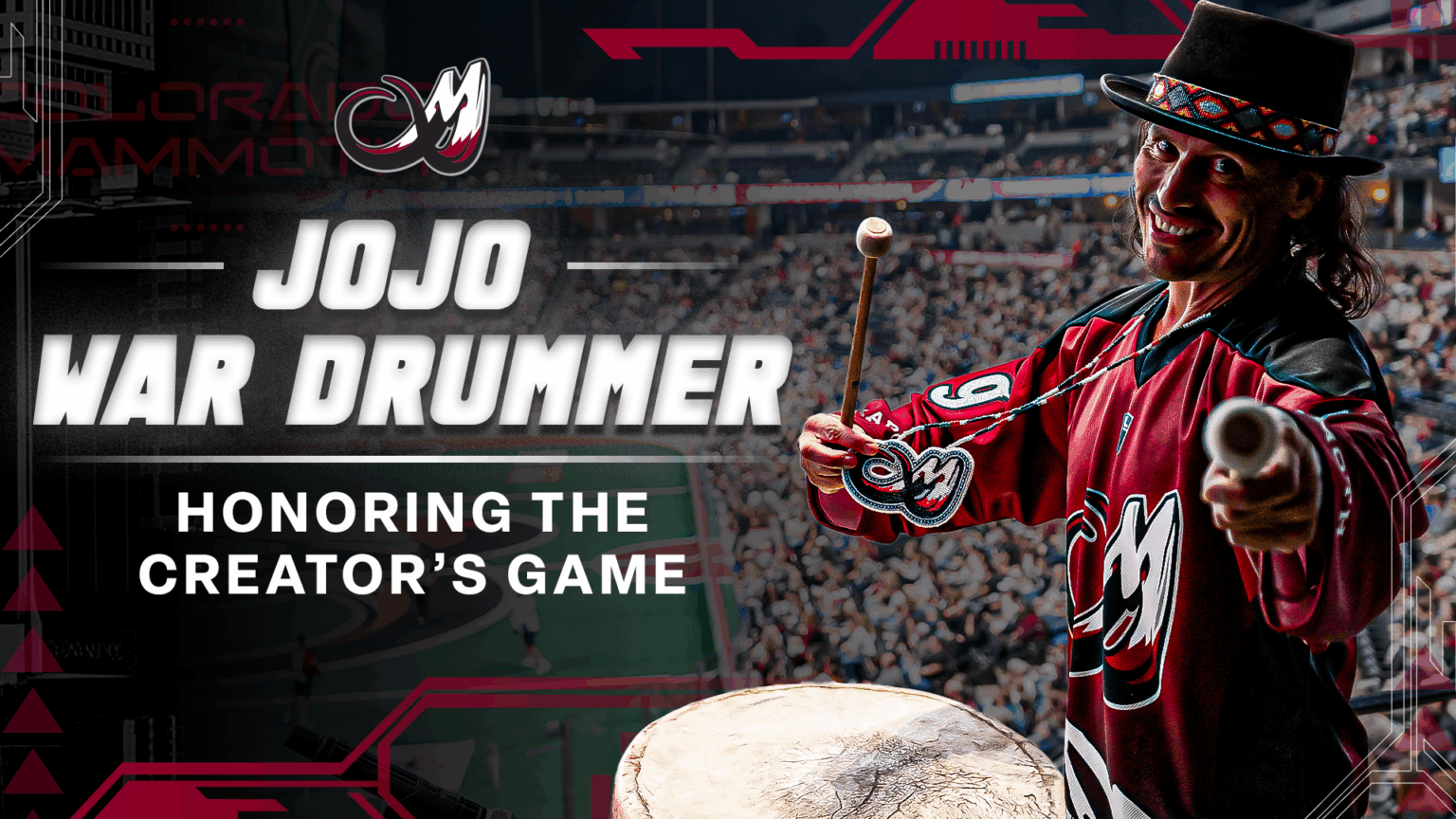 JoJo War Drummer, Colorado Mammoth Set to Honor Creator's Game on ...